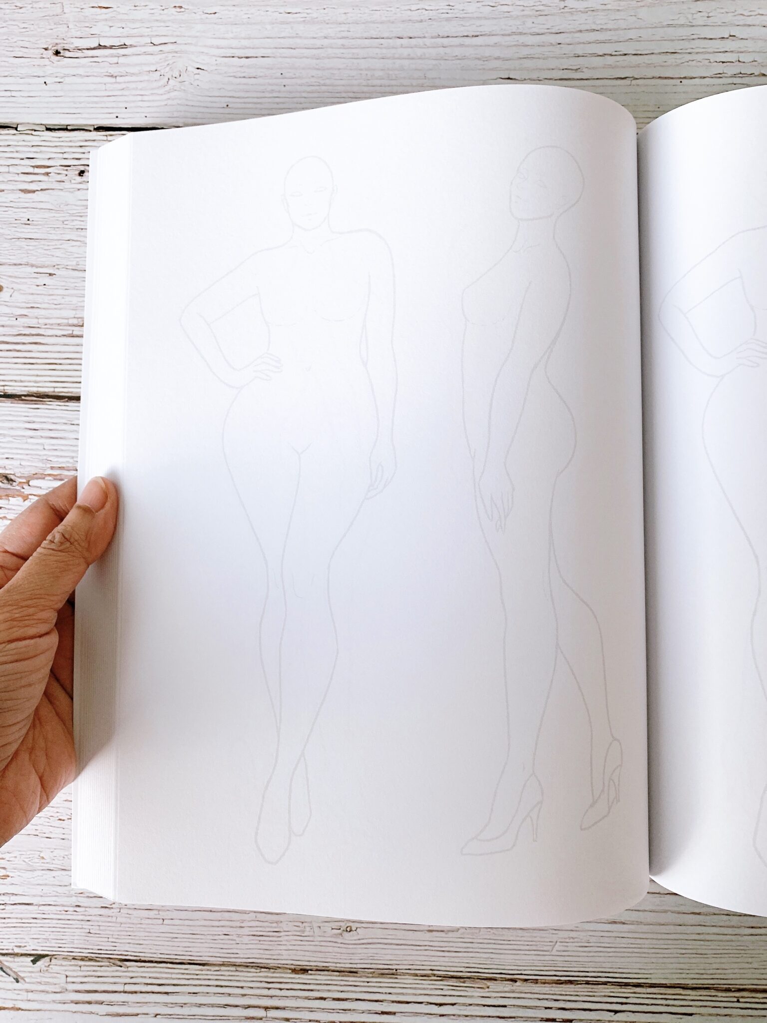 Fashion Sketchbook Collection by Nhoo Matthews. Printable and Hard ...